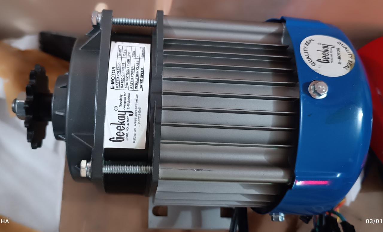 48V 750Watt BLDC motor - Pinkus Technologies