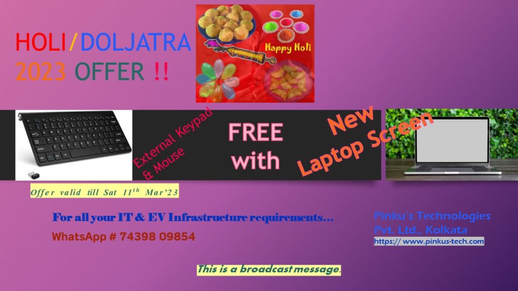 Holi Offer ! - Pinkus Technologies