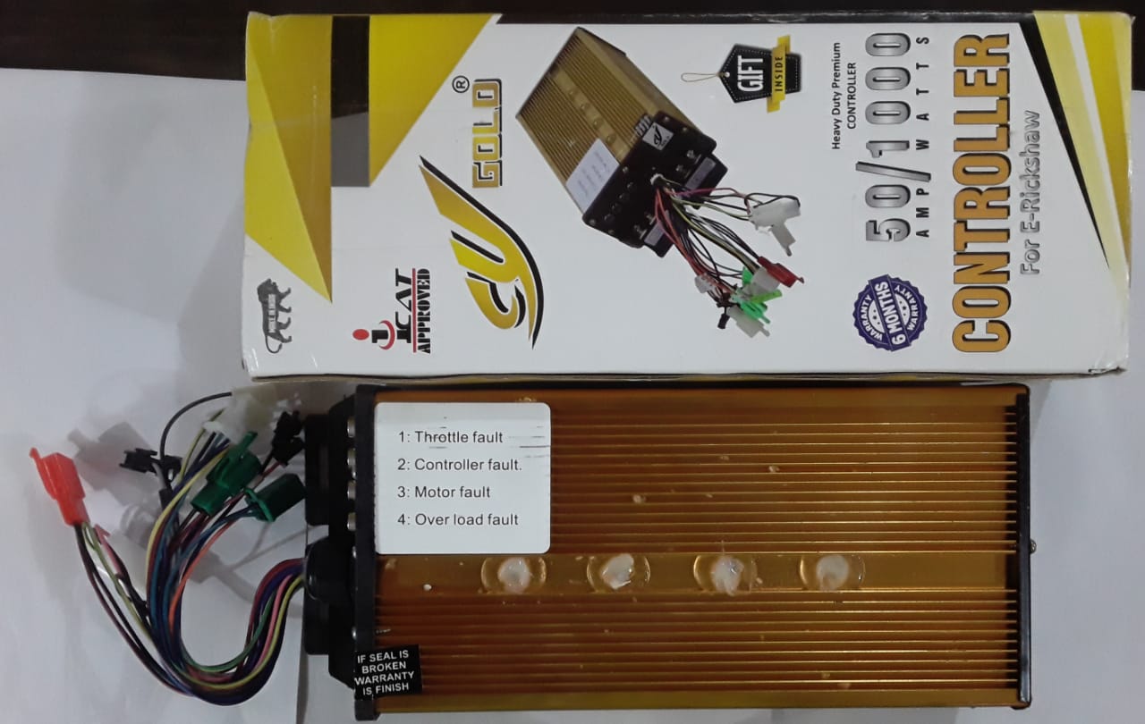 48V, 50a 1000w BLDC Controller Gold - Pinkus Technologies